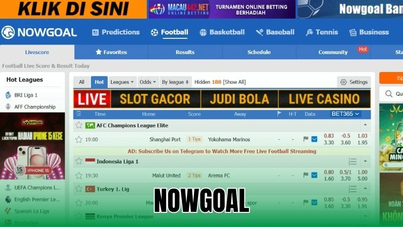Nowgoal Livescore - Link Nowgoal 301 Việt Nam Không Chặn 2025